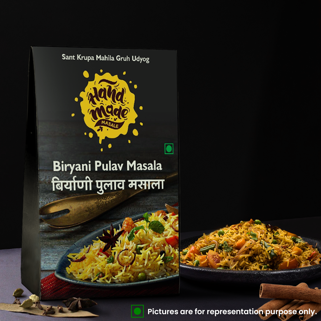 Biryani/Pulav Masala | Authentic Handmade Masale – Santkrupa Mahila ...