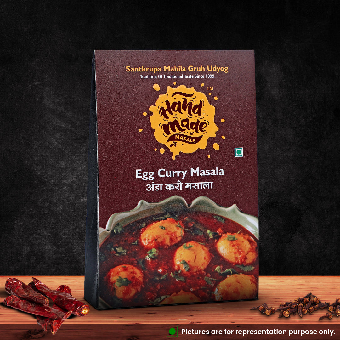 Egg Curry Masala | Handmade Masale – Santkrupa Mahila Gruh Udyog
