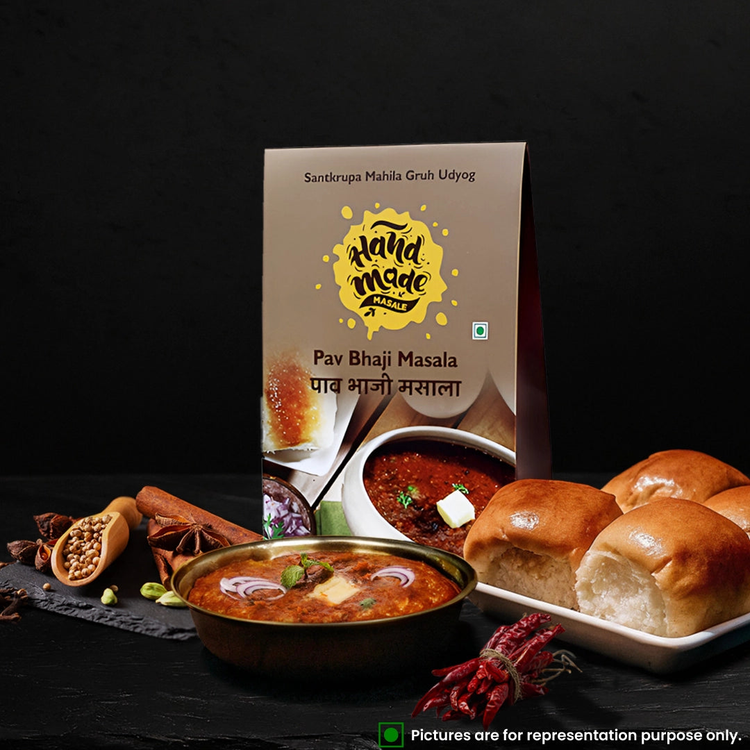 Pavbhaji Masala | Authentic Handmade Masale – Santkrupa Mahila Gruh Udyog