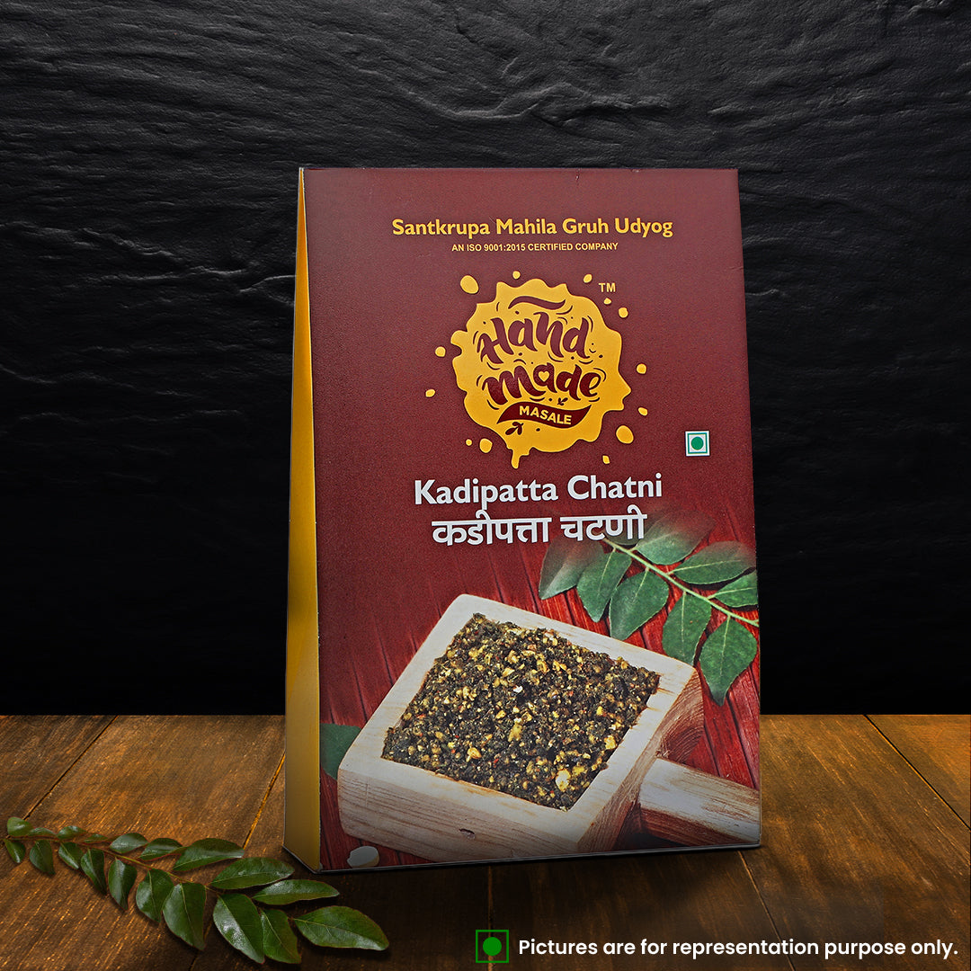 Kadipatta Chutney | Authentic Handmade Masale – Santkrupa Mahila Gruh Udyog
