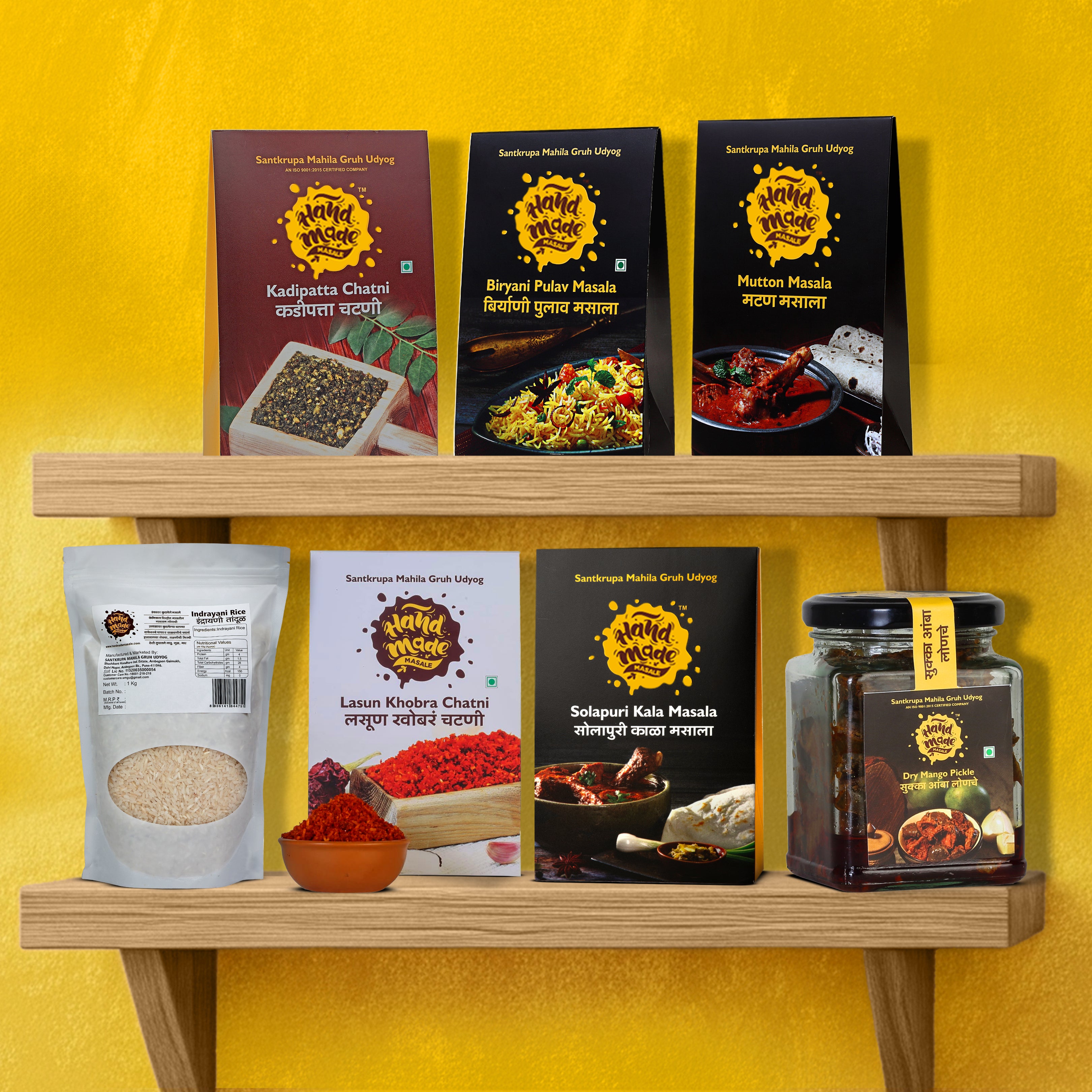 Maharashtrian Vishesh – Non-Veg Combo – Santkrupa Mahila Gruh Udyog